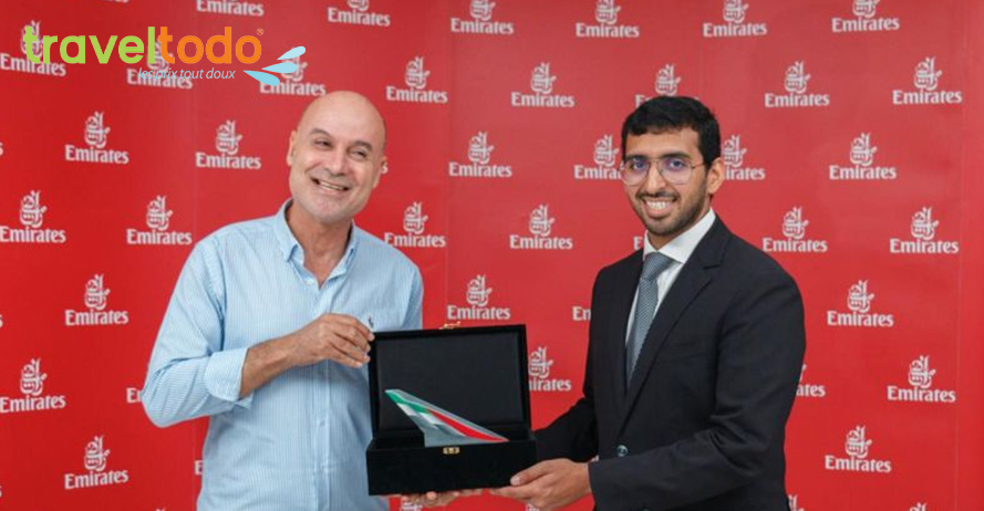 Traveltodo élue “Meilleur vendeur 2023” par Emirates Airlines.